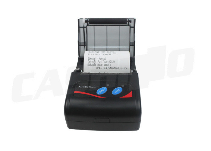 Mini POS Mobile Thermal Printer Andorid Bluetooth Interfaces 1.2 Meter Drop Resistance
