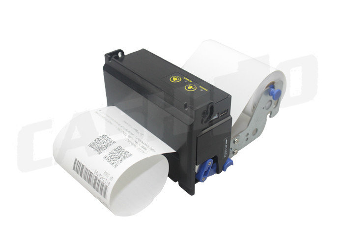80mm Coupon Kiosk Ticket Printer 203 Dpi Print Resolution Full Or Partial Cutter