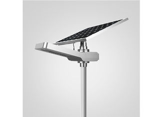 Aluminum Alloy Solar Powered LED Street Lights , Commercial Solar Light Post Lithium Battery Included