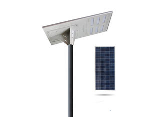 Outdoor Integrated Solar LED Street Light , Solar Street Light Pole 120w Intelligent