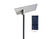 Outdoor Integrated Solar LED Street Light , Solar Street Light Pole 120w Intelligent