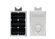 PIR Sensor 12W Integrated Solar LED Street Light 6500-7000K For Courtyard Park Lightin
