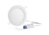 Ultra Thin LED Flat Panel Ceiling Lights 3W 4W 6W Round Square Embedded Installation