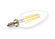 C35 LED Energy Saving Light Bulbs , LED Filament Candle Bulb Stepless Dimming