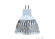 White LED Spotlight Bulbs , AC/DC LED Lamp Spotlight 12V 3W 5W 7W COB MR16