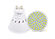 5W GU10 LED Spotlight Bulbs , Glass Indoor LED Spotlight Lamp 2400k 420LM 2835SMD Chips