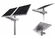Motion Sensor Smart Solar Panel Street Lights 30 Wattage 5-10m Sensor Distance