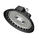 2800K 4500K 6500K Black IP65 Led High Bay Ufo Lighting With Motion Sensor
