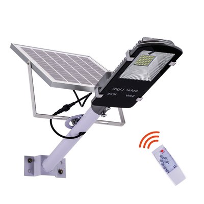 Fully Automatic Solar Panel Street Light Fixtures High Lumens 2835 SMD LED Chip