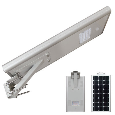 60 W Integrated All In One Solar Led Street Light With Lifepo4 Lithium Battery