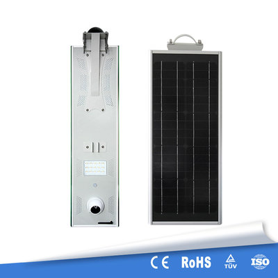 15w Led All In One Solar Street Light With Outdoor CCTV Camera IP 720P