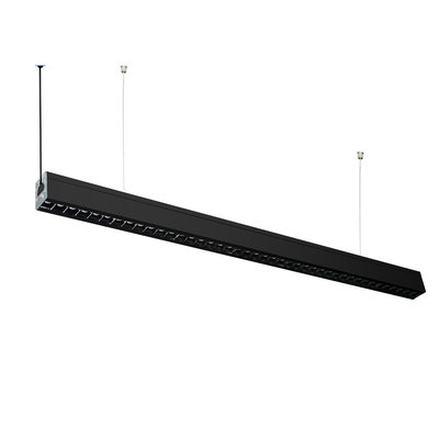 5 Years Warranty Led Linear Lighting , Black Led Linear Lamp With Lens