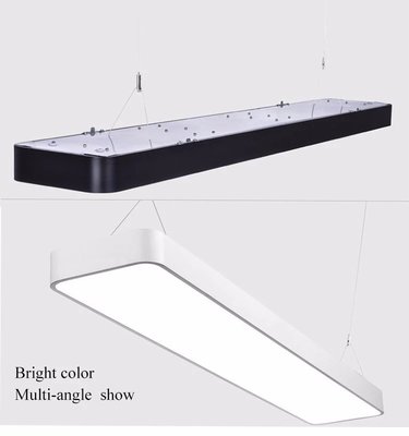 120Lm / W Aluminum Suspended Linear Led Lighting For Office , Long - Life