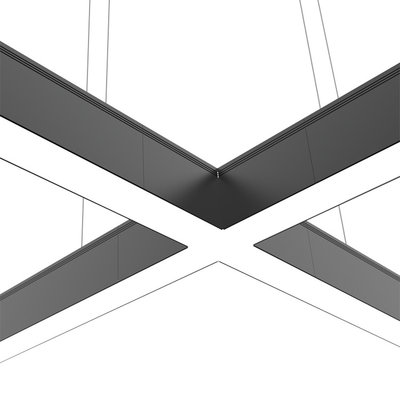 0 - 10V Dimming Suspended Linear Led Lighting Up - Down For Office