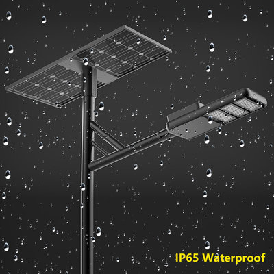 60w 150LM/w Remote Control Solar Powered Led Street Lights