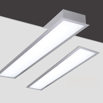 40W 1200mm Linkable Recessed Indoor LED Linear Lighting Aluminum Line