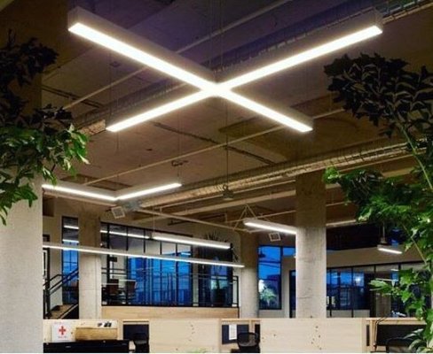 TUV SAA Commercial Surface Mounted Linear LED Lighting For Workshop