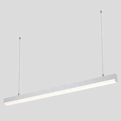 ETL DLC Aluminum Office LED Batten Fixture 4FT 5FT 8FT Anti Galre Flicking Free Seamless