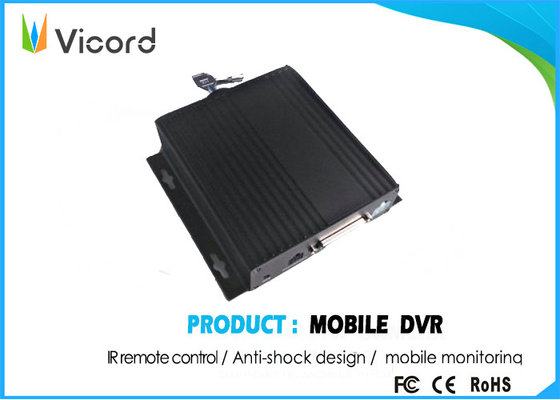 автомобиль Мобил DVR D1 в реальном масштабе времени GPS цифров 4CH SD для школьного автобуса