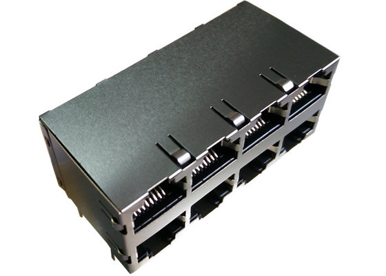 2-1840269-7 POE RJ45 Connector 2x4 MAG45 Modular Jack Gigabit Circuit 1840269