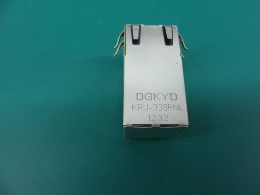 гнездовой разъем Pin RJ45 сети 16 ADSL POE 1000M с перстом 33mm EMI