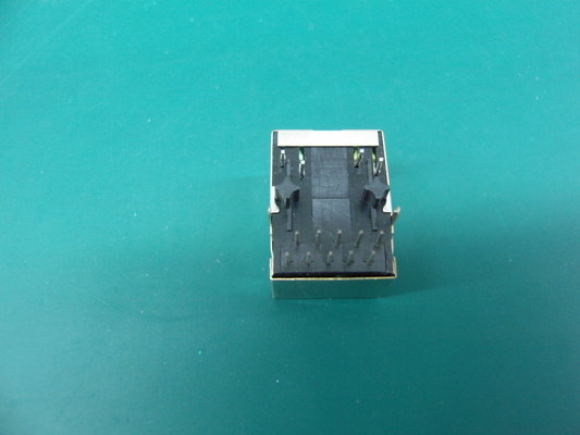 1000M Standard Magnetic 90° RJ45 with LED , Single Port KRJ-202ENL