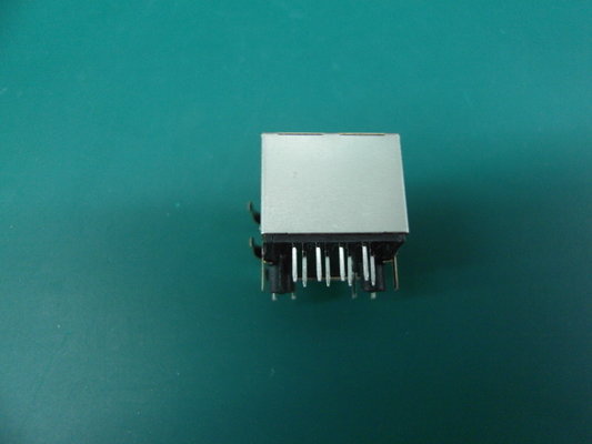 IEEE 802.3 Network Modular Jack RJ45 Connector With LED Tab-Down Shieded KRJ-109NL