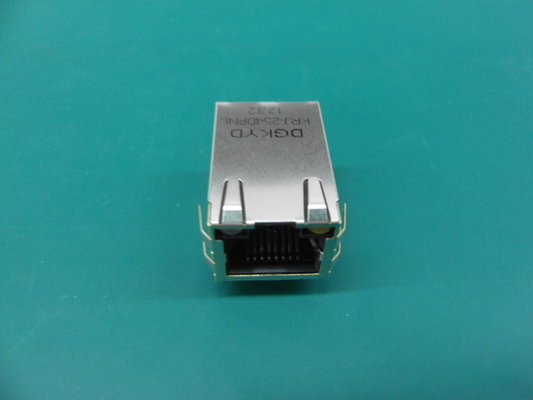 6p8c Set- Top Box JP011821UNL Rj45 Connector With LED 6 Pins , 1 x 1 Port
