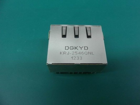 UTP Cat 6 2 Port Shielded RJ45 Connector 10 Pin , 10 / 100 / 1000M Net Card RJ-45 Jacks