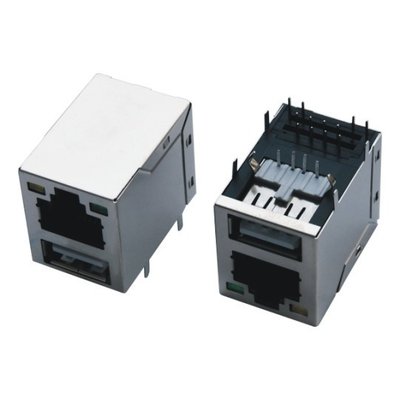 USB Hub RJ45 USB Connector led single USB for optical transceiver