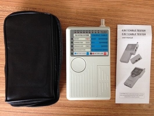 Network Multi-Modular RJ45 Modular Cable Tester / Test Mode For Wire Installation