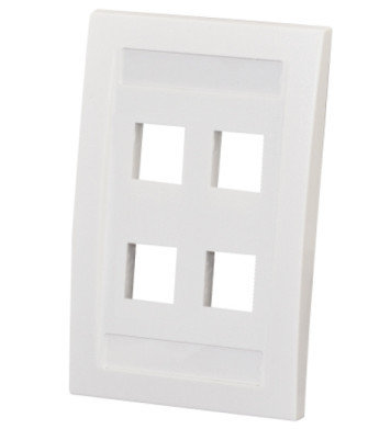One Port USA Type Flush Mount Face Plates 70 × 115MM RJ45 module Unloaded