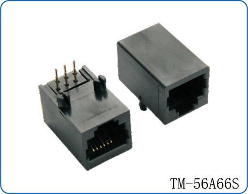 90 degree rj45 connector with shield