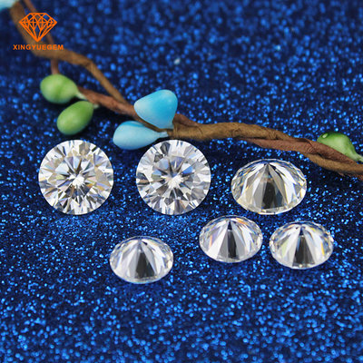 6.5mm 1 carat d color near colorless round cut loose moissanite
