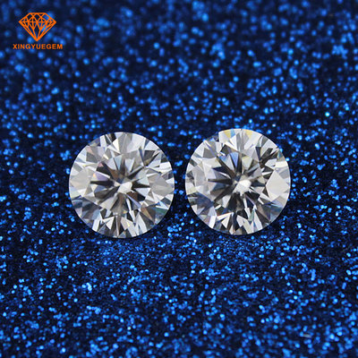 China forever 2.5 carat brilliant cut white synthetic moissanite gemstone
