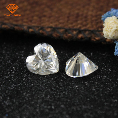6.5mm 1carat Heart cut moissanite white loose jewelry diamonds price per carat