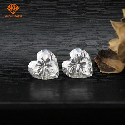 6.5mm 1carat Heart cut moissanite white loose jewelry diamonds price per carat