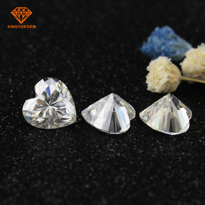 Wuzhou OEM factory make 0.8mm to15mm synthetic diamond cut moissanite