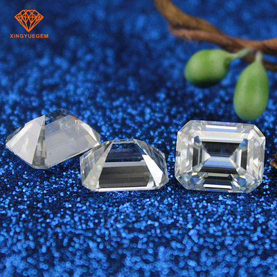 7.5*6mm 1.5 Carat Tested positive off white VS VVS moissanite loose