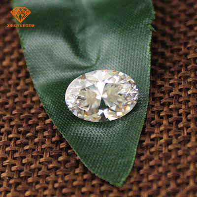 Wholesale 2 carat oval moissanite forever brilliant for diamond making