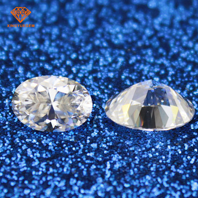 Oval shaped VVS loose moissanite diamond can pass diamond test