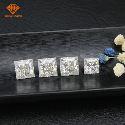 3 carat 9mm square shaped d color forever one moissanite for diamond ring