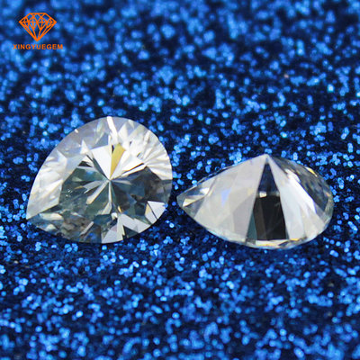 Pear diamond cut 2mm 3mm white melee moissanite loose stone for jewelry
