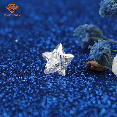 6.5*6.5mm 1 carat five pointed star  lab created  loose moissanite for diamond