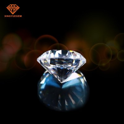 China forever one d diamond color white synthetic moissanite gemstone