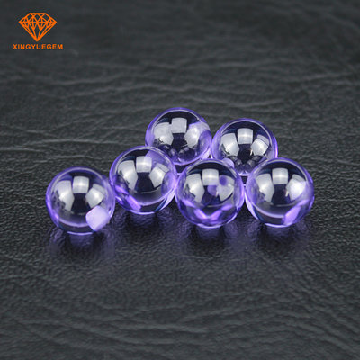 Synthetic round CZ 2A 3A 5A gemstone Beads for jewelry making
