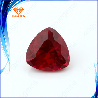 China factory price Trillion shape 8# synthetic corundum ruby stones