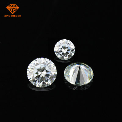 China wholesale Synthetic white diamond melee moissanite stone with VVS clarity