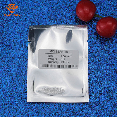 EF colorless white 32pcs/pack loose beads 2mm moissanite stones for jewelry making