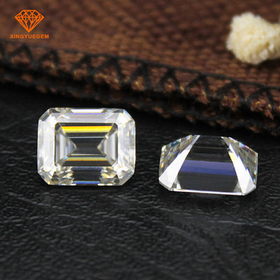 Lab created  2 carat VVS diamond loose with perfect emerald cut 6*8mm Test Positive